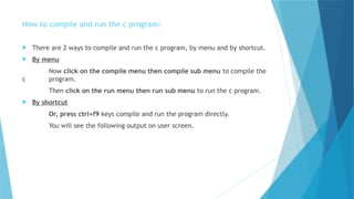 Unit-1_c.pptx you from the heart of the day revision | PPTX