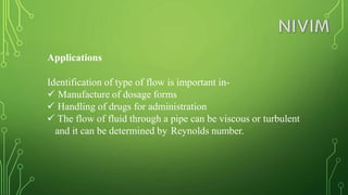 Pharmaceutical Engineering Unit- 1 Chapter -1 Flow of fluid.pptx