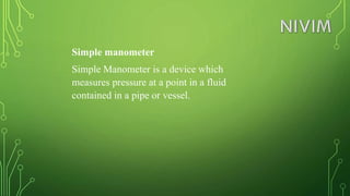 Pharmaceutical Engineering Unit- 1 Chapter -1 Flow of fluid.pptx
