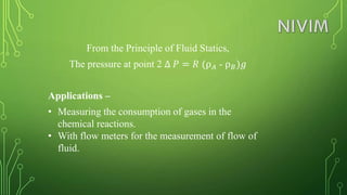 Pharmaceutical Engineering Unit- 1 Chapter -1 Flow of fluid.pptx