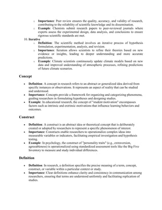 Meaning and objectives of Research and notes | PDF