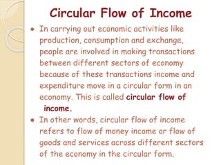 Unit 1 circular flow of income | PPT