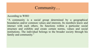 Unit-1 Community Health and Community Health Nursing.pptx