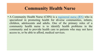 Unit-1 Community Health and Community Health Nursing.pptx