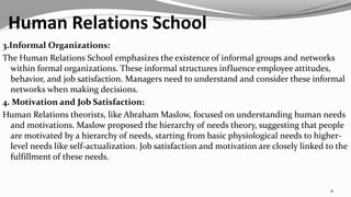 Concepts of Management,Theory & School of Management,.pptx