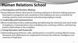 Concepts of Management,Theory & School of Management,.pptx