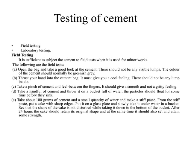 CONCRETE TECHNOLOGY an introduction to concrete | PPTX | Geology | Science