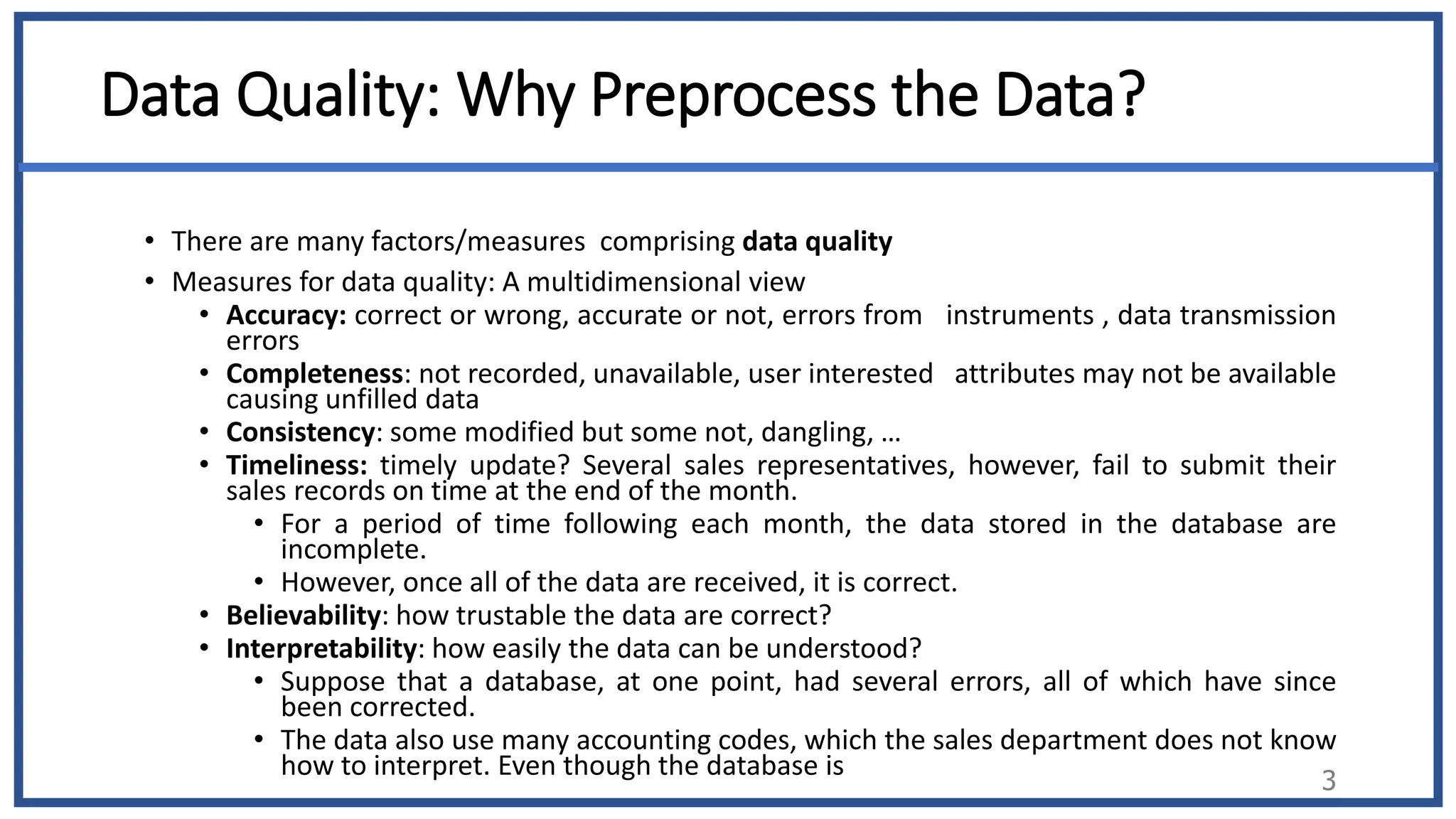 Unit 1 Data Pre Processing Data Cleaning Transformation Reduction Integration Pptx