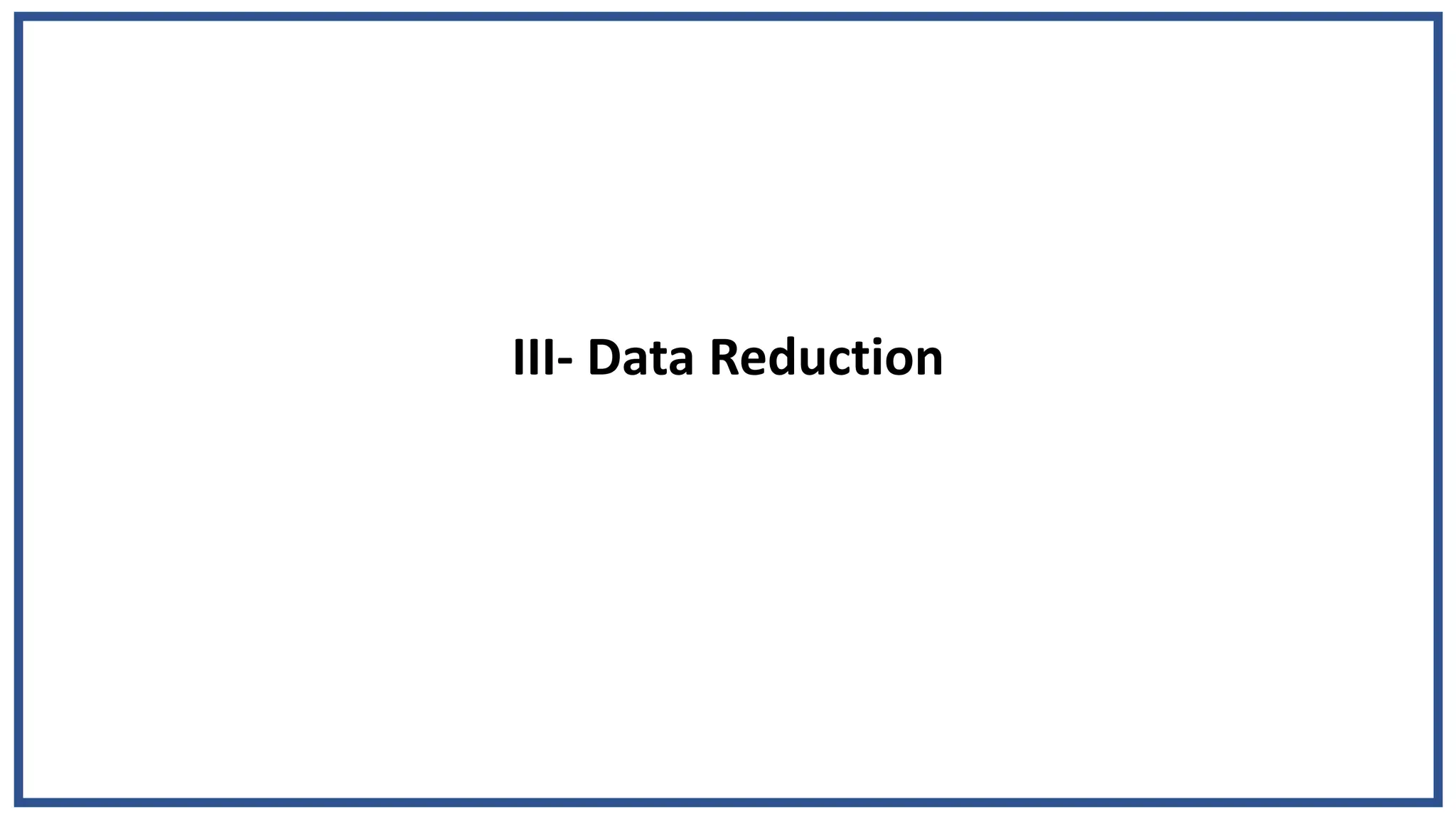 Unit 1 Data Pre Processing Data Cleaning Transformation Reduction Integration Pptx