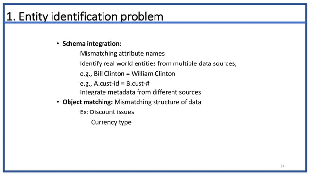 Unit 1 Data Pre Processing Data Cleaning Transformation Reduction Integrationpptx