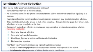 UNIT-1 Data pre-processing-Data cleaning, Transformation, Reduction ...