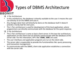 Unit 1 dbms | PPTX