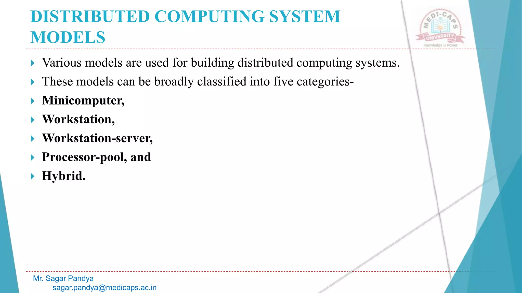 Distributed Systems | PPTX