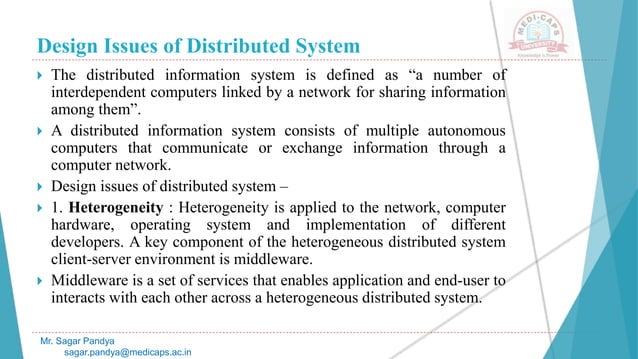 Distributed Systems | PPTX