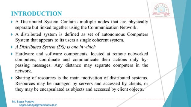 Distributed Systems | PPTX