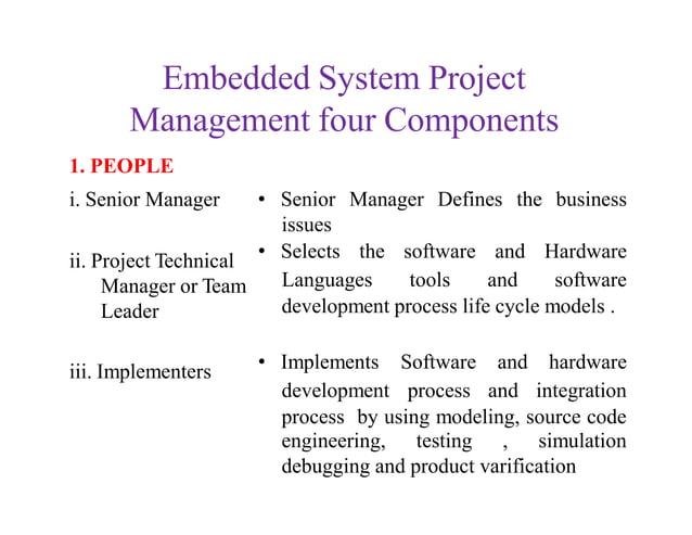 Unit-1 EMBEDDED SYSTEM PROJECT MANAGEMENT.pptx