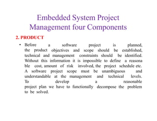 Unit-1 EMBEDDED SYSTEM PROJECT MANAGEMENT.pptx | Operating Systems ...