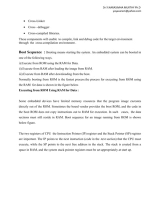 Unit 1 embedded systems and applications | DOC