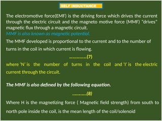 Electromagnetic Induction Self Inductance.pptx