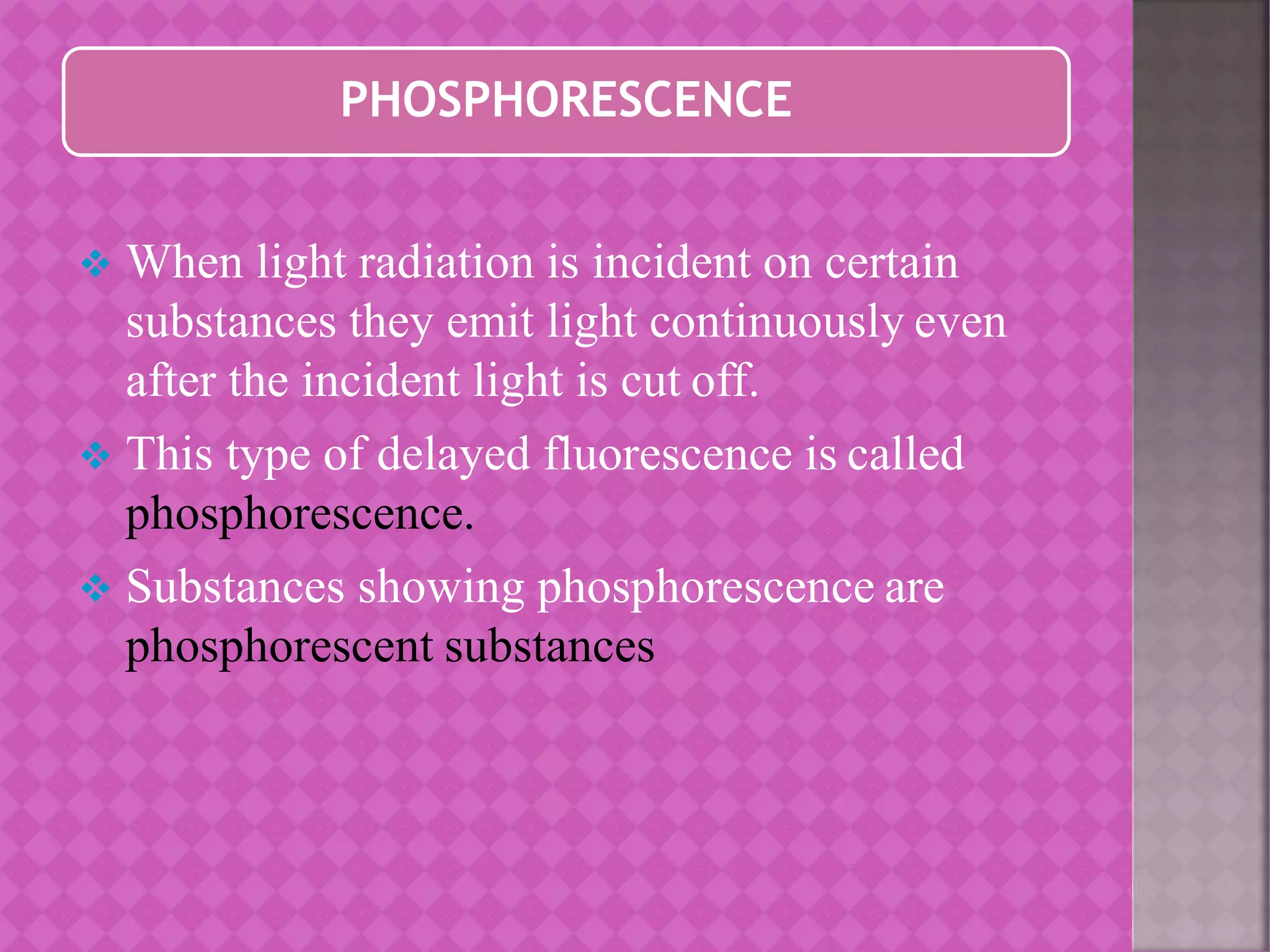 Flourescence spectroscopy- instrumentation and applications | PDF