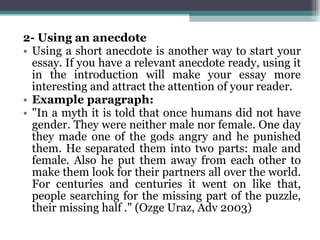 from paragraph to essay | PPT