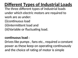 electric drives , diiferent types of drives | PPTX