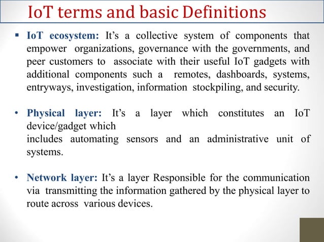 Introduction of Iot and Logical and Physical design of iot | PPTX