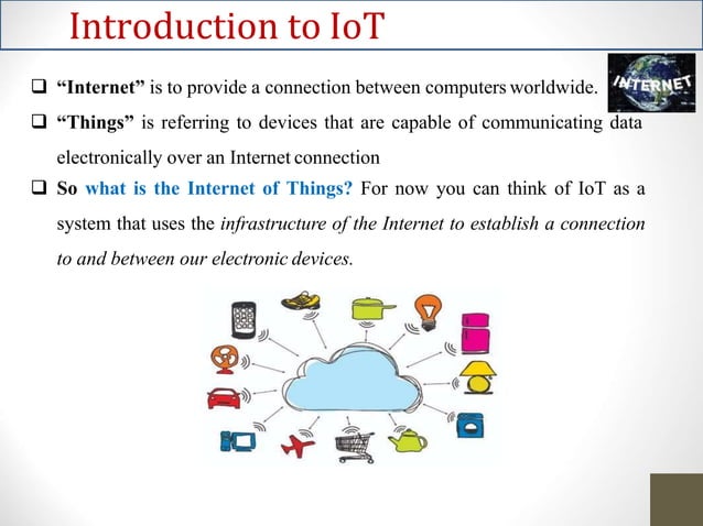 Introduction of Iot and Logical and Physical design of iot | PPTX