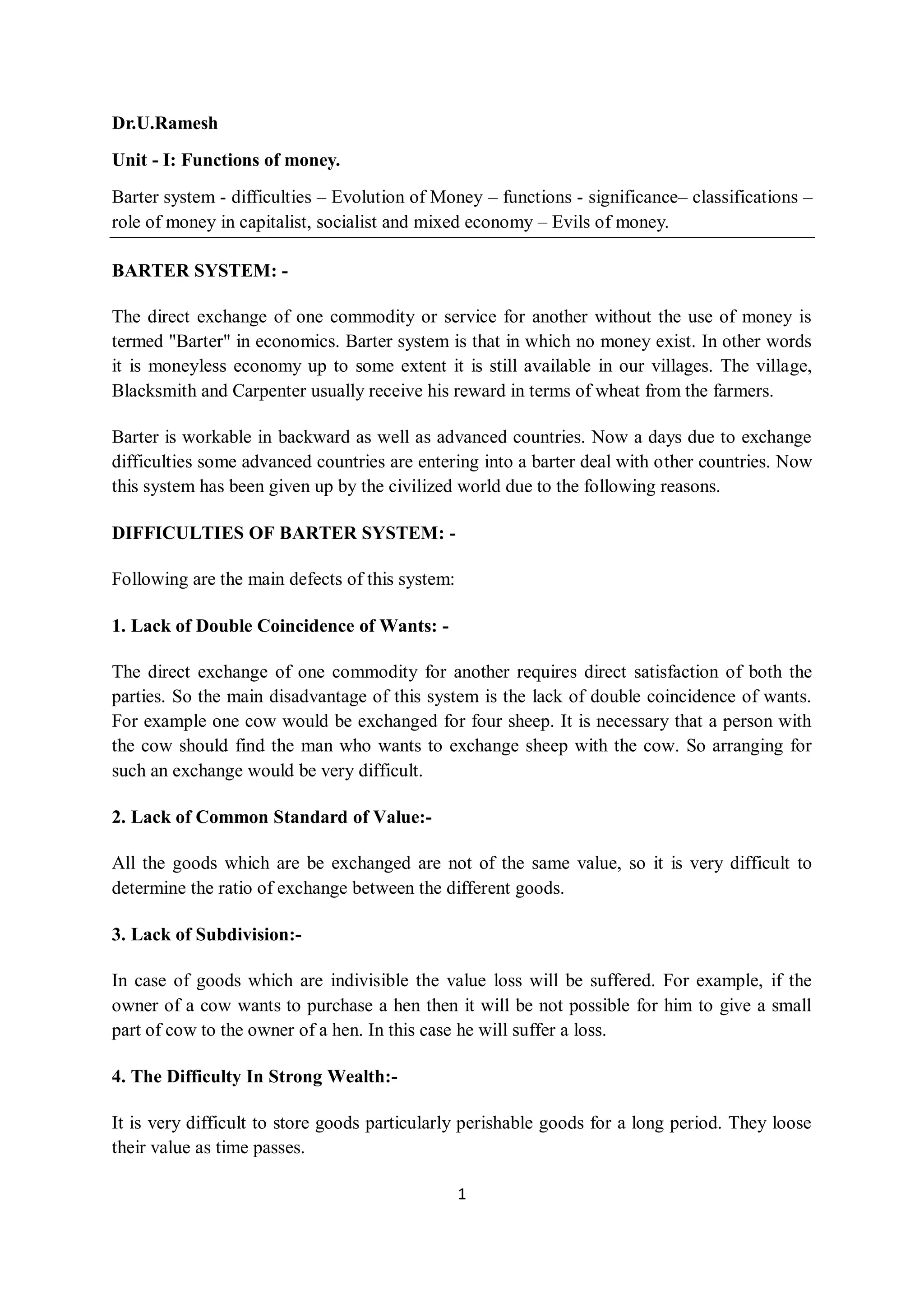 Monetary Economics: Functions of Money.pdf