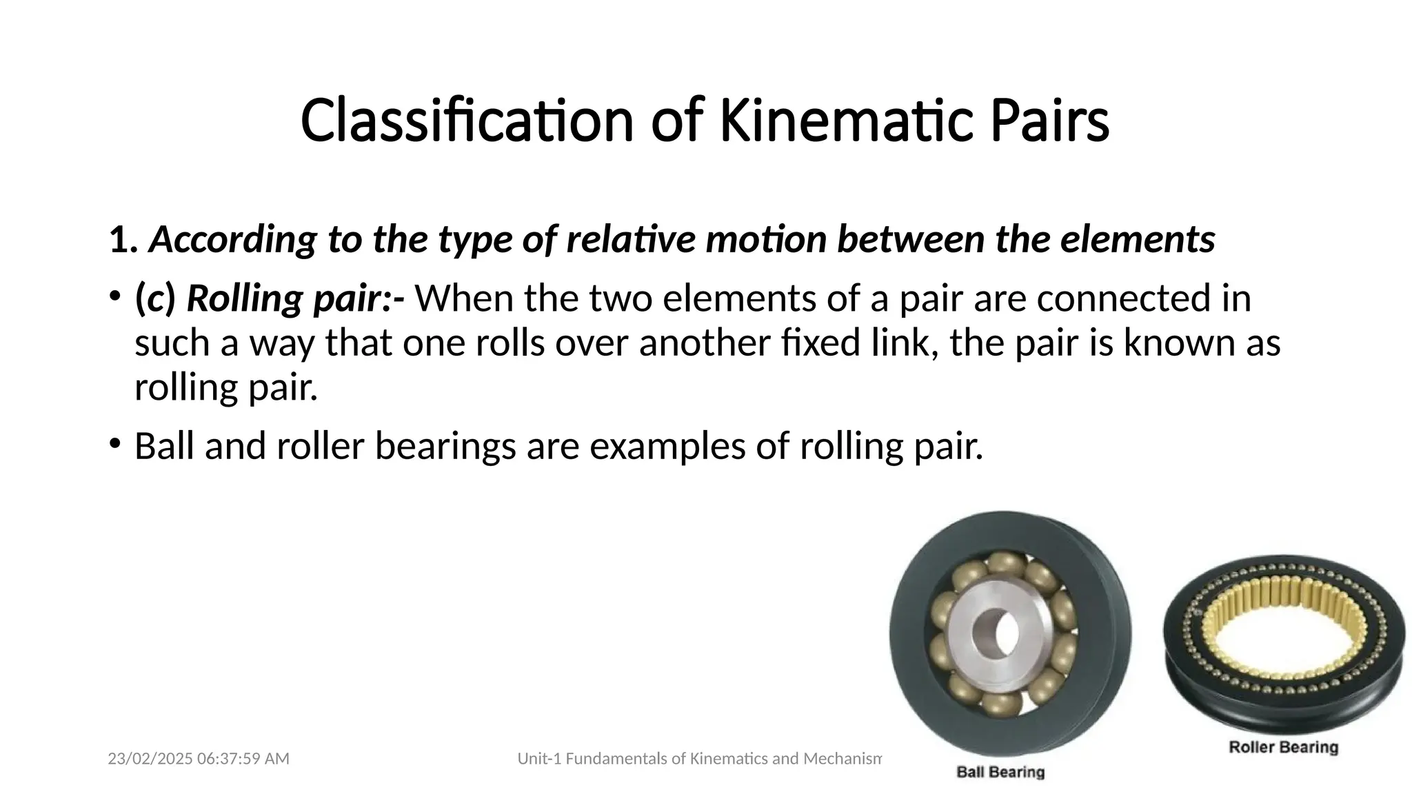 Unit-1 Fundamentals of Kinematics and Mechanisms (Complete).pptx