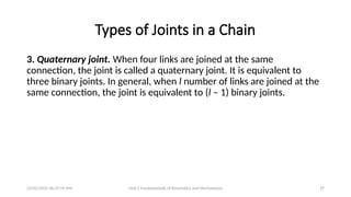 Unit-1 Fundamentals of Kinematics and Mechanisms (Complete).pptx
