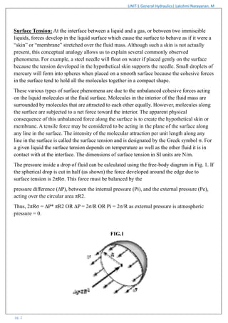 unit-1 general hydraulics. This slides is water transmission, water ...