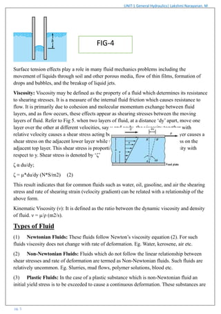 unit-1 general hydraulics. This slides is water transmission, water ...
