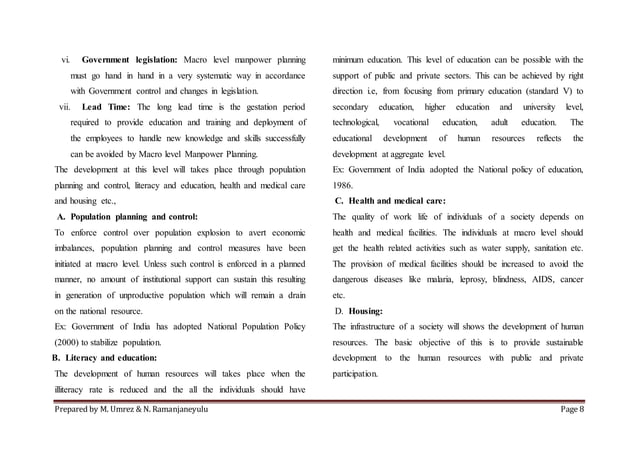 Unit 1 hrp | DOCX