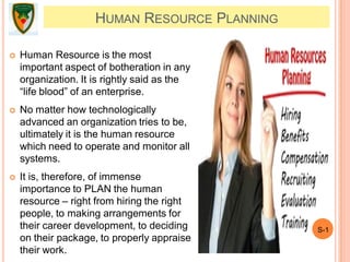 Unit 1 human resource planning | PDF