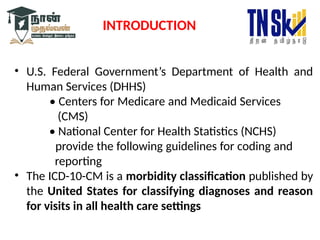 UNIT - 1 ICD GUIDELINES.pptx guideliness | PPTX
