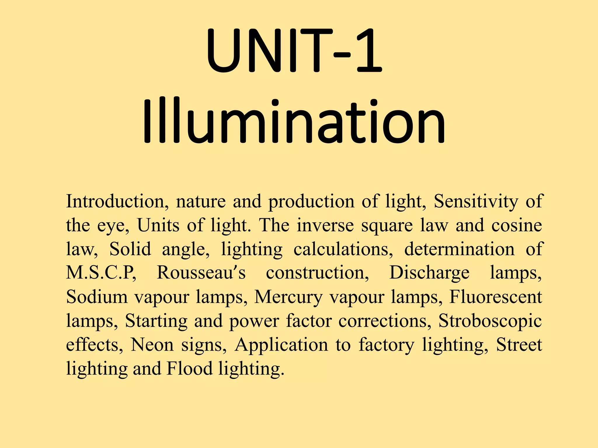 Illumination.ppt