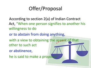 Indian contract act, 1872 | PPT