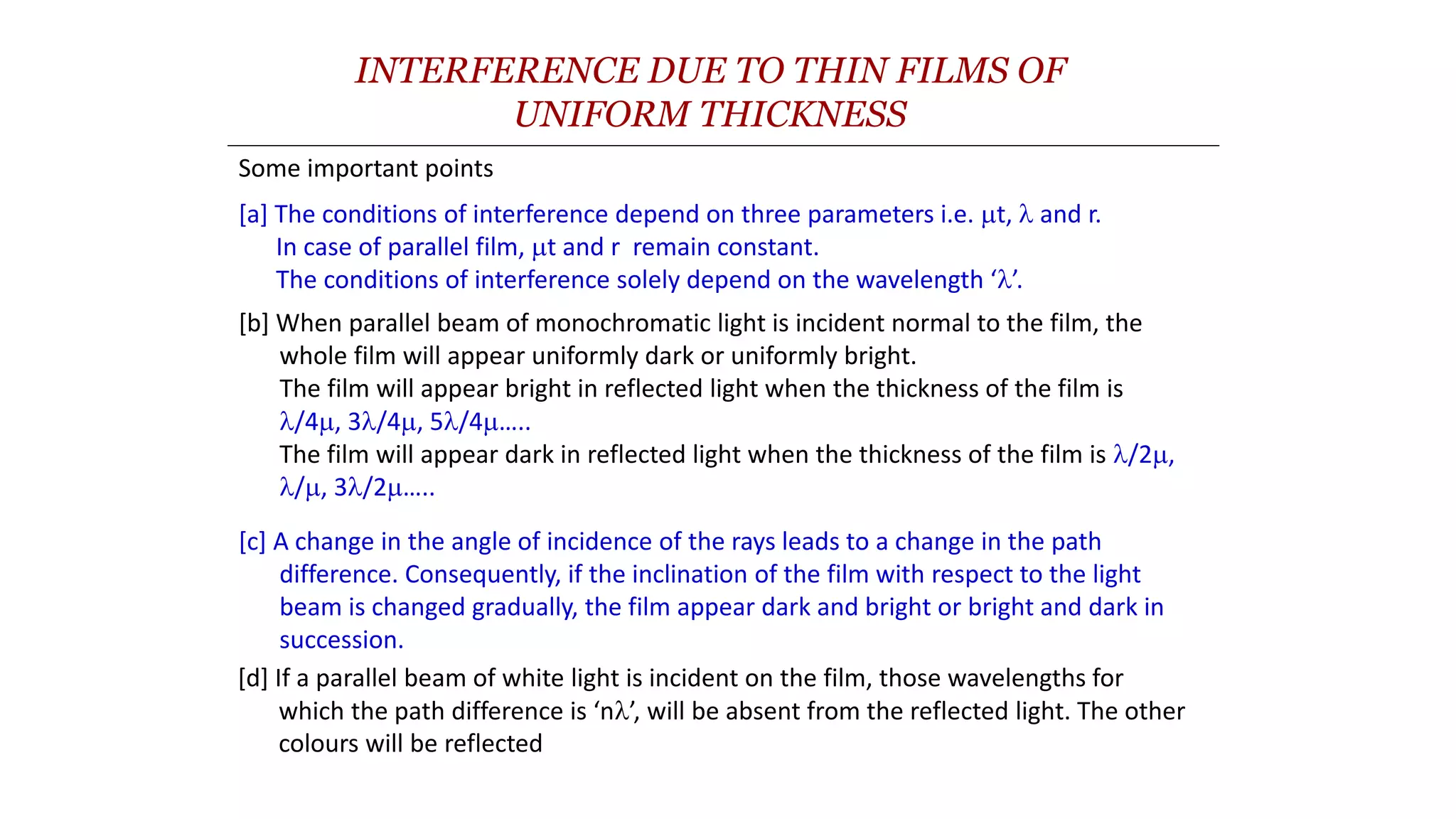 Interference And Diffraction Pptx