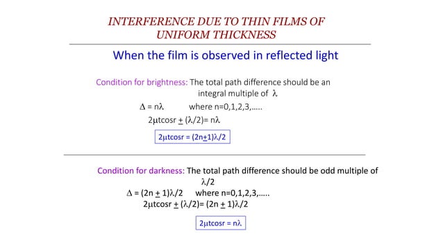 interference & diffraction | PPTX