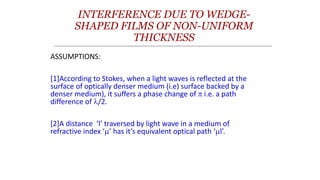 interference & diffraction | PPTX