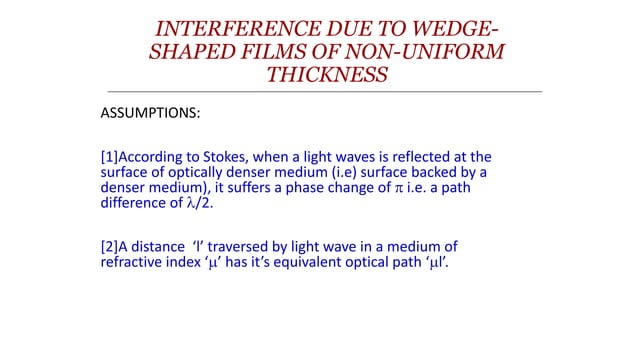 interference & diffraction | PPTX