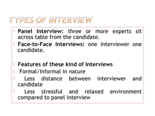 Unit 1 interview management | PPT