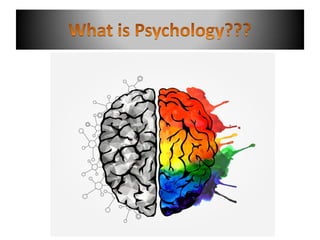 Unit 1 introduction to Psychology | PDF