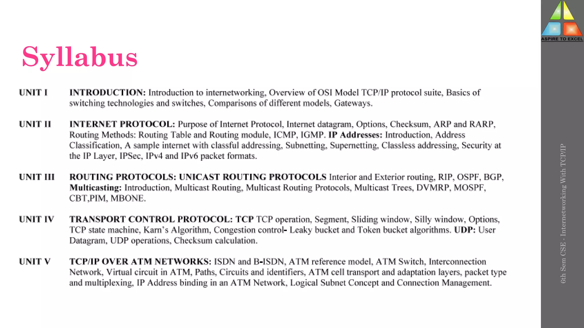 Intternetworking With TCP/IP | PDF