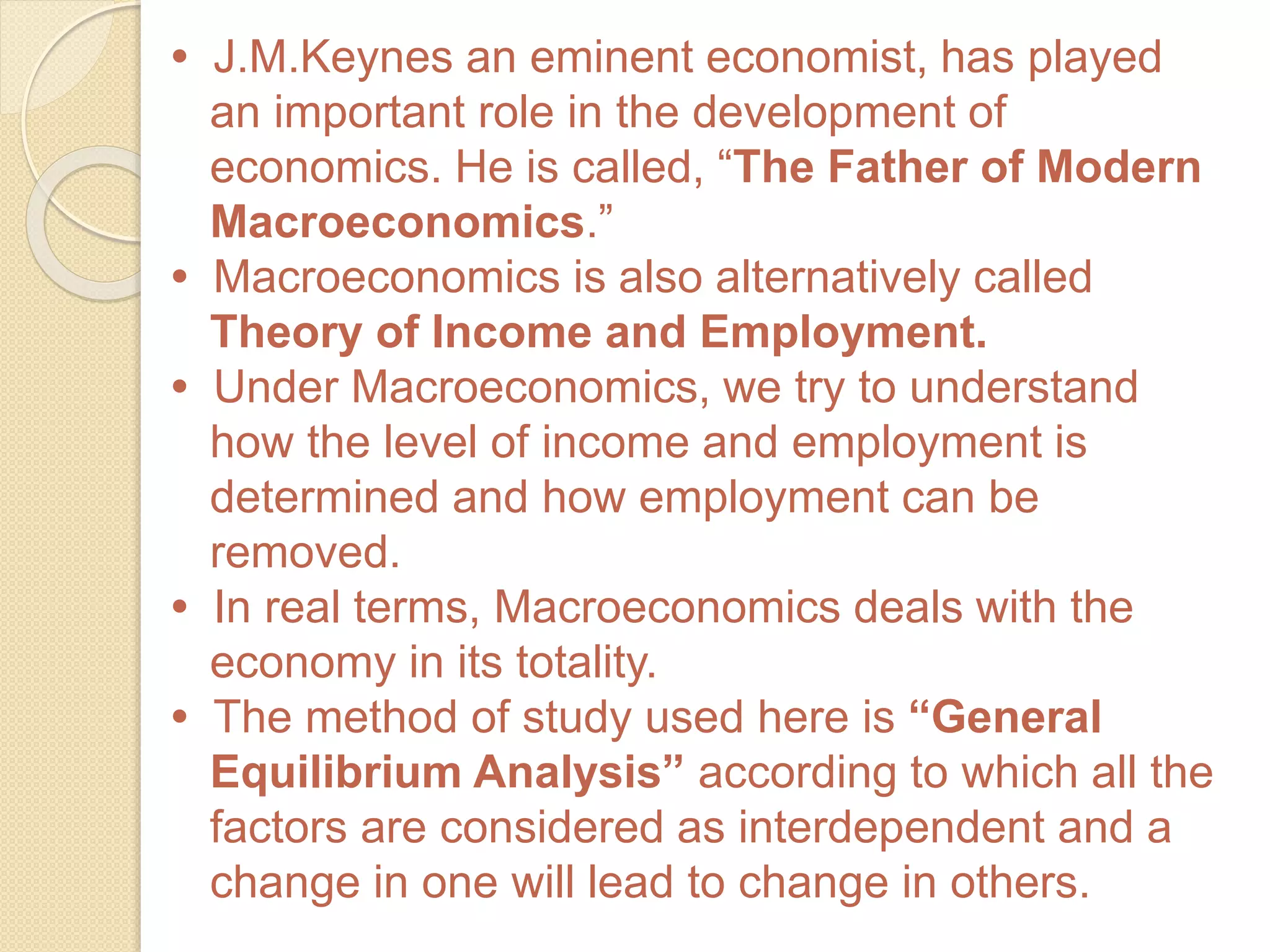 Unit 1 introduction - Macroeconomics | PPT