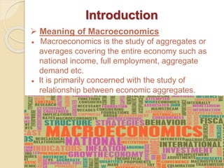 Unit 1 introduction - Macroeconomics | PPT