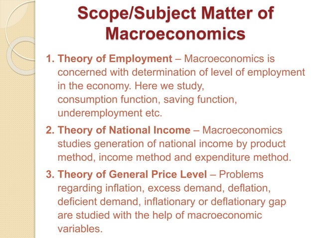 Unit 1 introduction - Macroeconomics | PPT | Economy | Business and Finance