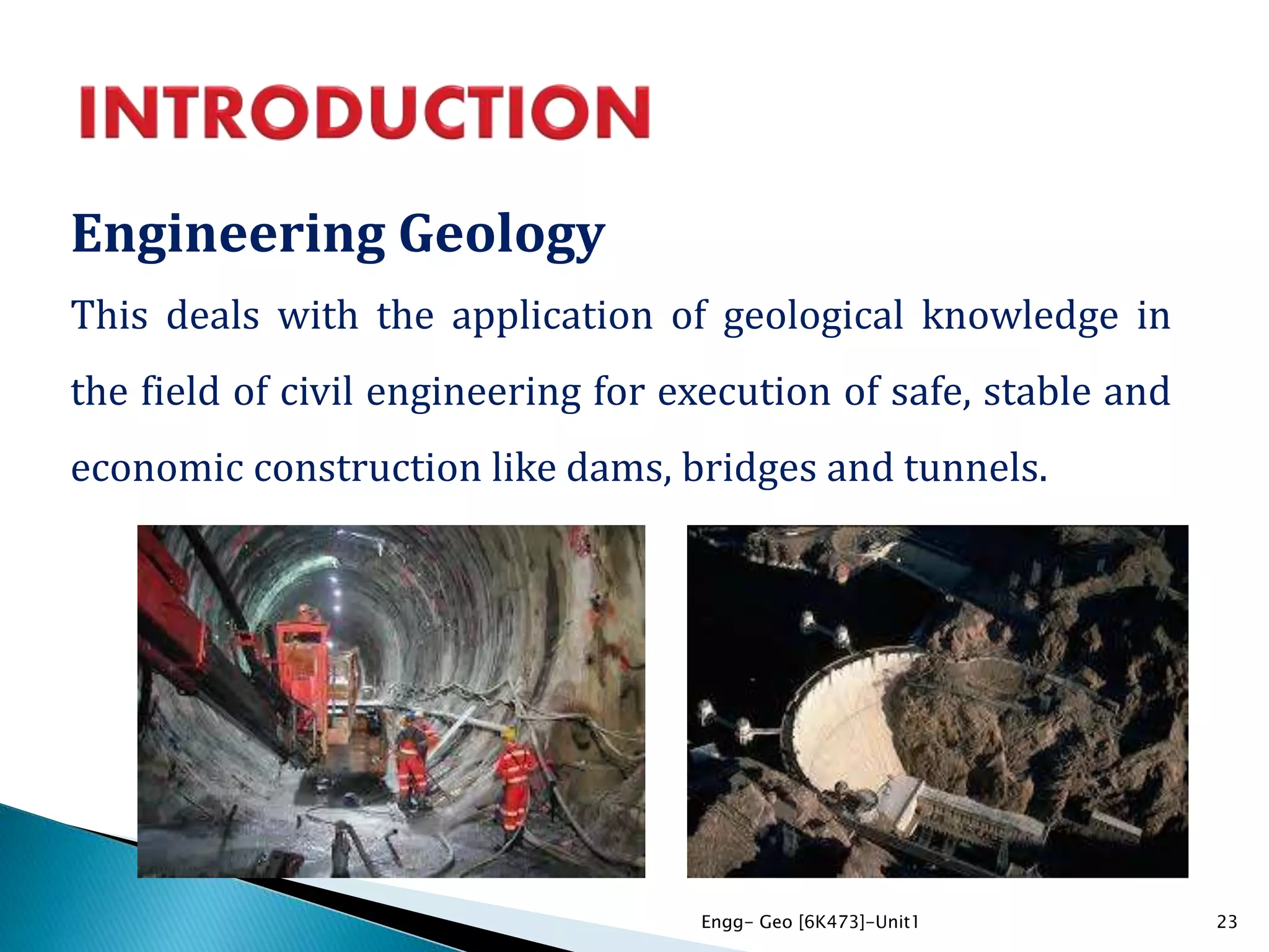 Introduction of Engineering Geology | PPTX