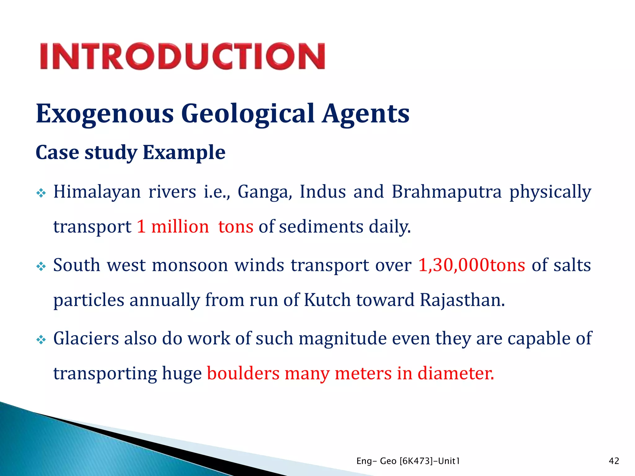 Introduction of Engineering Geology | PPTX